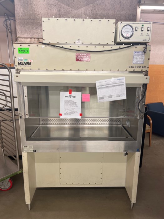 Nuaire Class II Type A/B3 Biological Safety Cabinet for sale